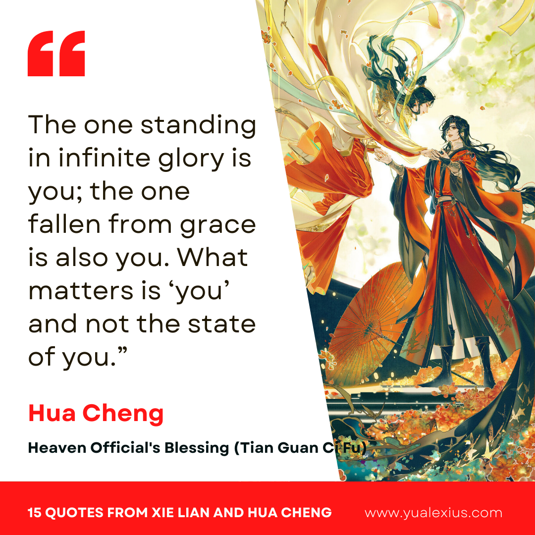 15 Heaven Official's Blessing Quotes From Hua Cheng And Xie Lian To ...