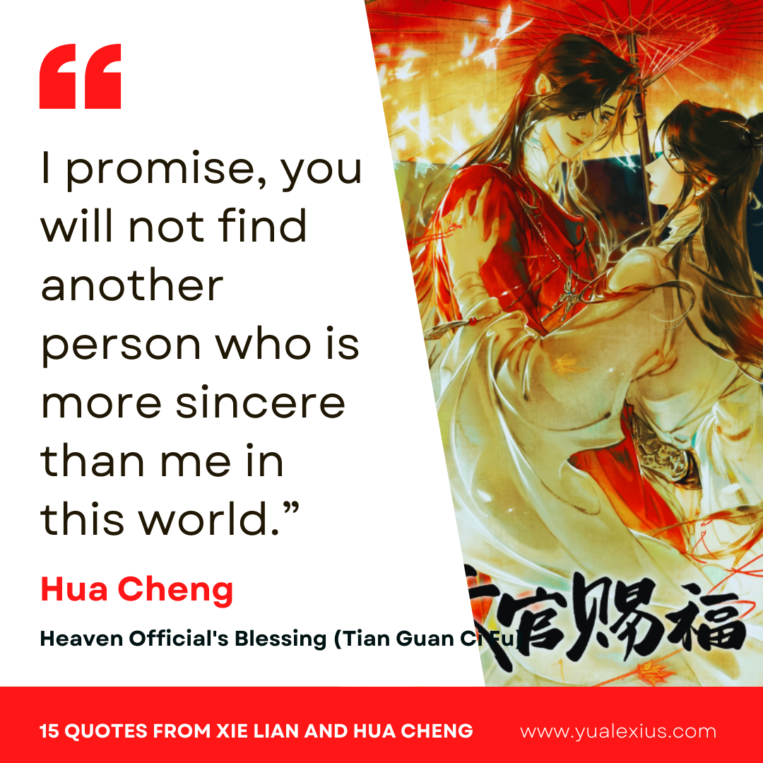 15 Heaven Official's Blessing Quotes From Hua Cheng And Xie Lian To ...